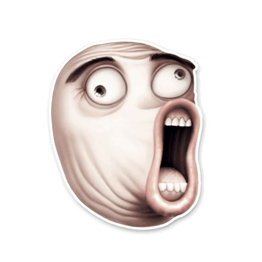 Sticker Maker - Troll meme face