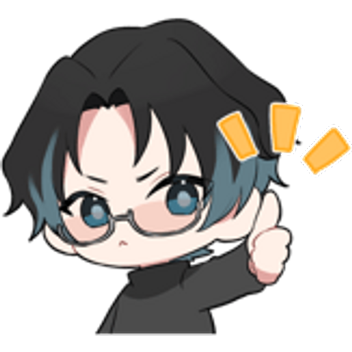 Sticker Maker - Tsundere Boy