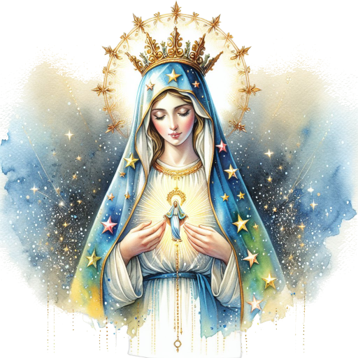 Sticker Maker - Virgin Mary