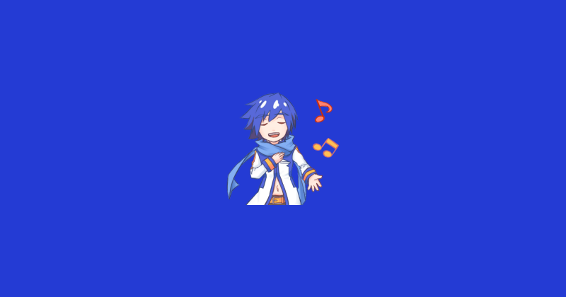 Sticker Maker - Vocaloid KAITO 1