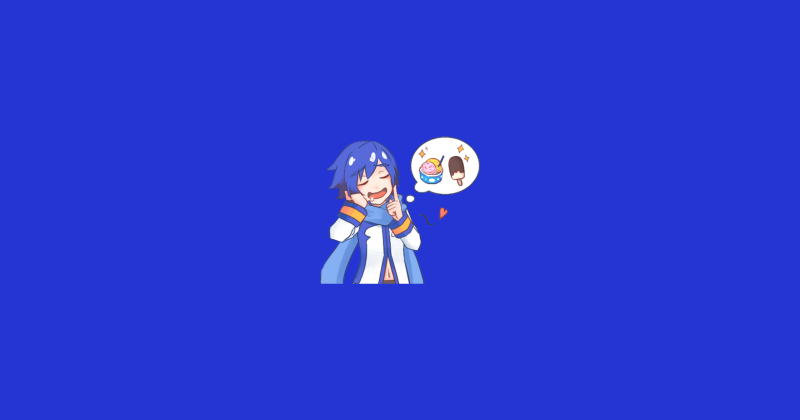 Sticker Maker - Vocaloid KAITO 2