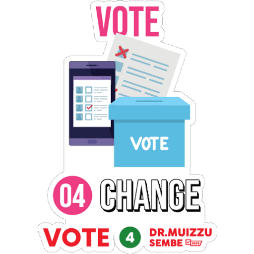 Sticker Maker - Vote 4 Change