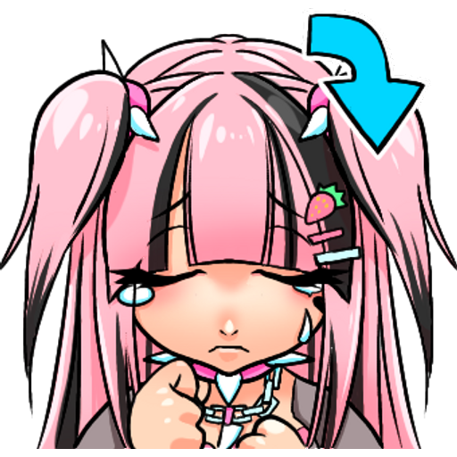 Sticker Maker - Vtuber Kiki Sagawa Sticker pack
