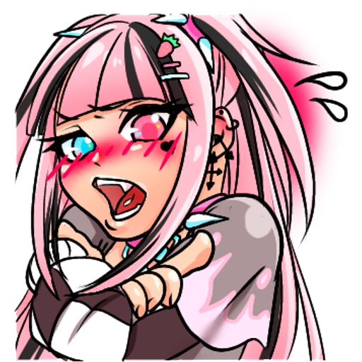 Sticker Maker - Vtuber Kiki Sagawa Sticker pack