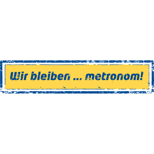 Sticker Maker - Wir bleiben ... metronom!