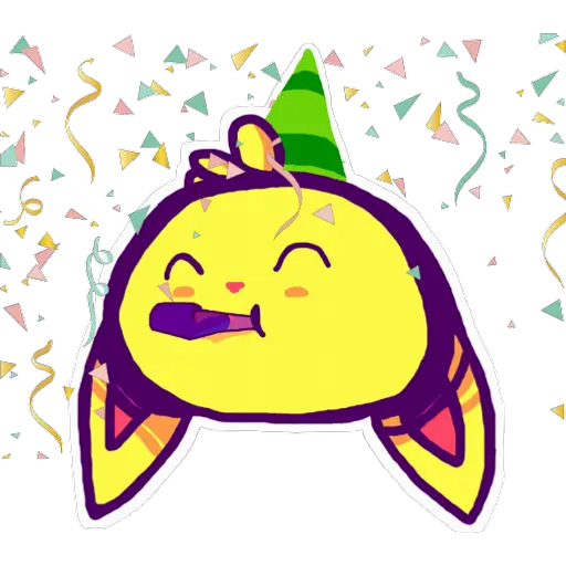 Sticker Maker - Yellow Cat