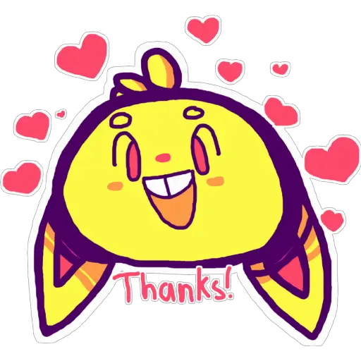 Sticker Maker - Yellow Cat