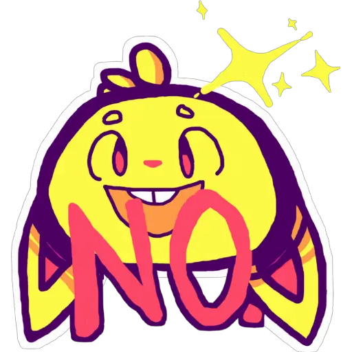 Sticker Maker - Yellow Cat