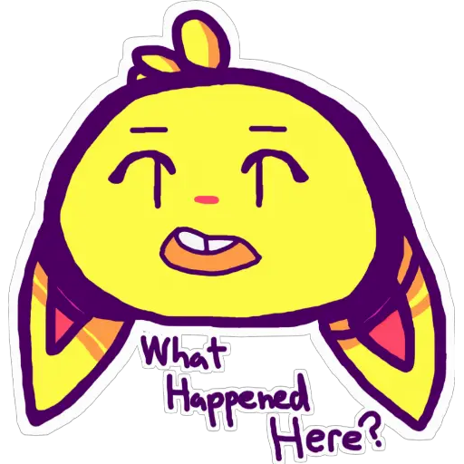 Sticker Maker - Yellow Cat