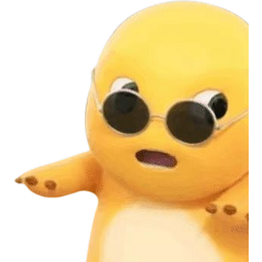 Sticker Maker - Yellow Dino 2