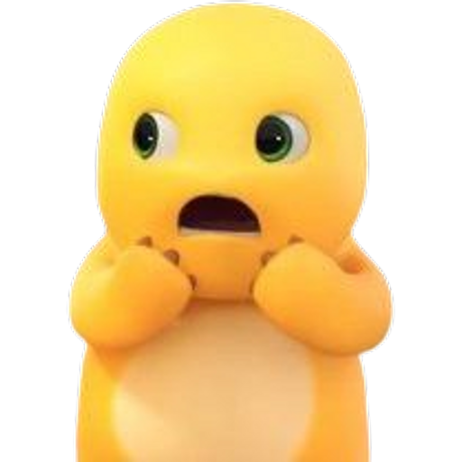 Sticker Maker - Yellow Dino 2