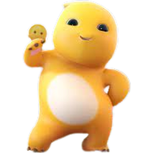Sticker Maker - Yellow Dino 2