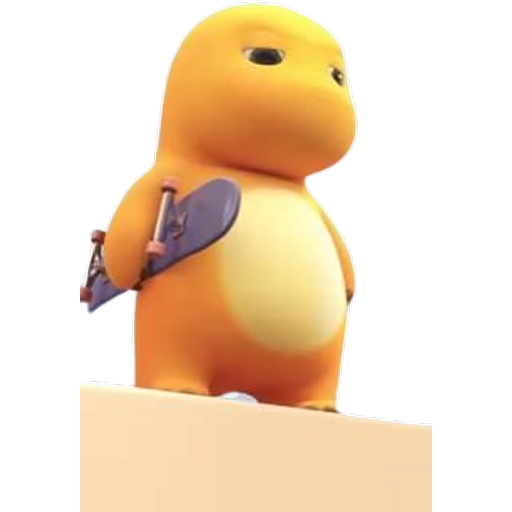 Sticker Maker - Yellow Dino 2