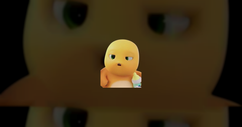 Sticker Maker - Yellow Dino 3