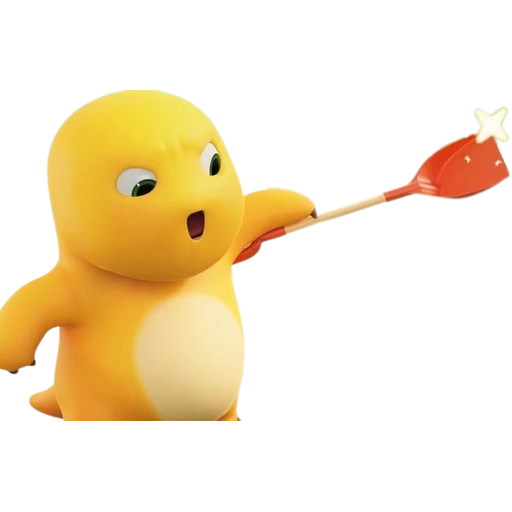 Sticker Maker - Yellow Dino 3