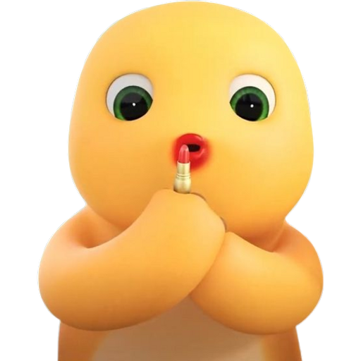 Sticker Maker - Yellow Dino 4