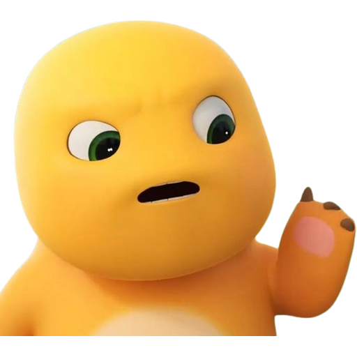 Sticker Maker - Yellow Dino 4
