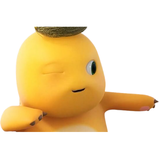 Sticker Maker - Yellow Dino 4