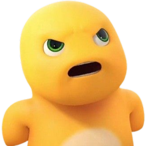 Sticker Maker - Yellow Dino