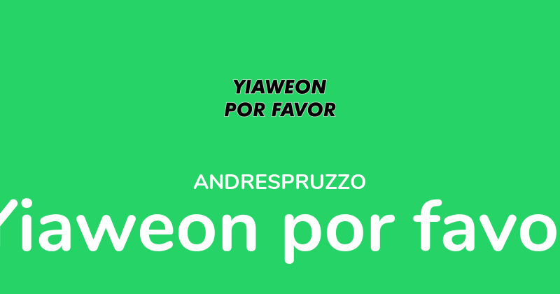 Sticker Maker - Yiaweon por favor