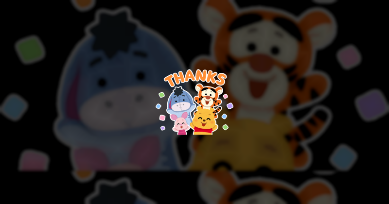 Sticker Maker - 【英文】小熊維尼 by Mifune Takashi 1