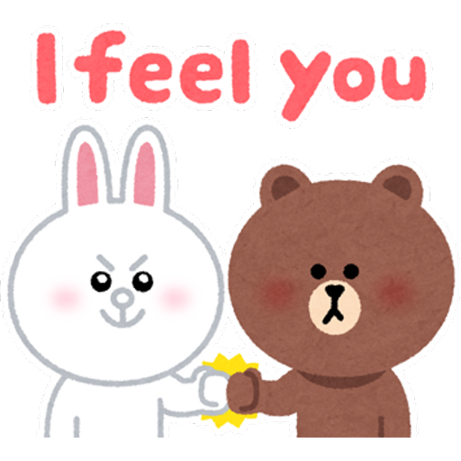 Sticker Maker - 【英文】Irasutoya×BROWN 2