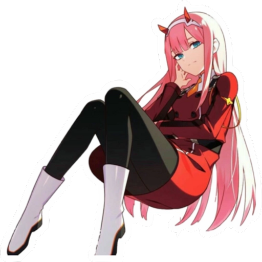 Sticker Maker - Zero Two