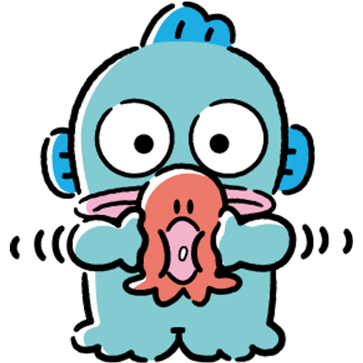 Sticker Maker - 【中文】HANGYODON（粉嫩色調）2